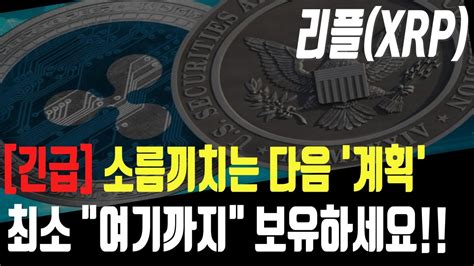 리플 전망 최소 여기까지 보유하세요 리플 리플코인 리플전망 리플코인전망 리플분석 리플목표가 업비트시황 코인시황 급등코인추천 리플대응 Youtube