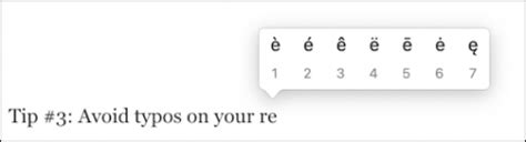 How To Produce Accents And Diacriticals On Your Keyboard