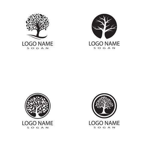 Tree Logo Template Vector Icon Design 2802192 Vector Art At Vecteezy