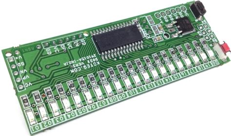 Rc Signal Monitor Using Bargraph And Rc Switch Using Relay Electronics