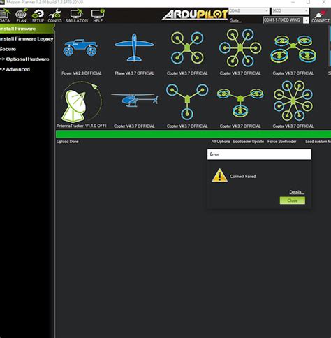 Issue Connecting ArduCopter ArduPilot Discourse