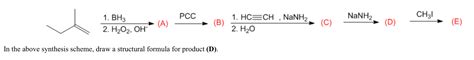 Solved In The Above Synthesis Scheme Draw A Structural Chegg
