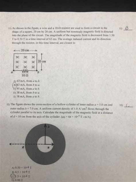 Solved A Rigid Rectangular Loop Which Measures M By Chegg
