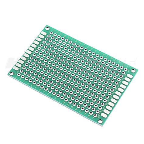 4x6cm Double Sided Universal Pcb Prototype Board 2 54mm Hole Pitch