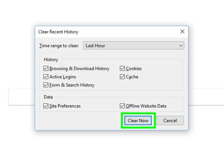 How To Delete Browsing History In Firefox 7 Steps With Pictures