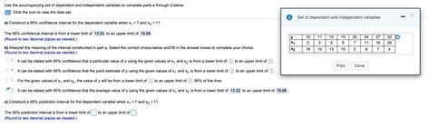 solved construct a 95 prediction interval for the
