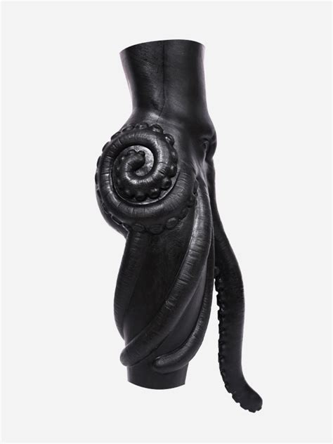 Silicone Black Cthulhu Tentacles Pants With Dildo Silicone Masks
