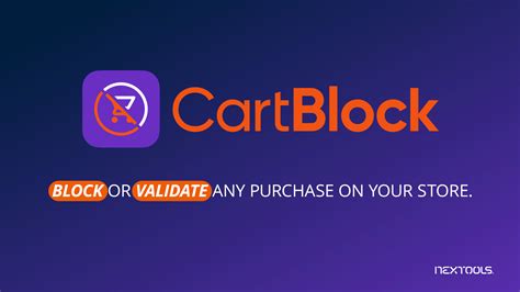 cart block checkout validator block or validate purchase in product