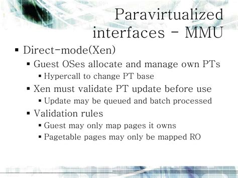 Ppt Xen And The Art Of Virtualization Focus On Paravirtualization