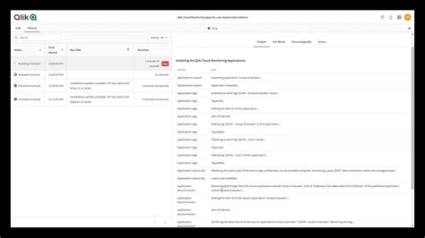 Qlik Cloud Monitoring Apps Workflow Demo With Qlik Application Automation Youtube