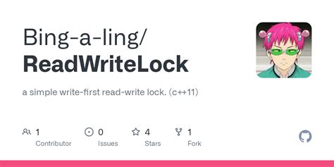 Github Bing A Lingreadwritelock A Simple Write First Read Write