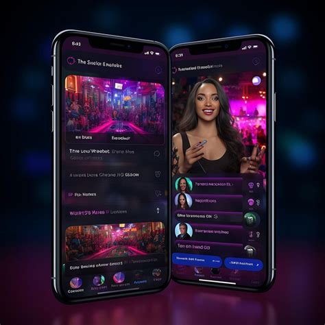 Premium Ai Image Mobile App Design Of Entertainment Live Streaming