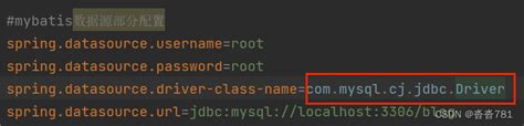 java：driver class name com mysql jdbc driver爆红 csdn博客