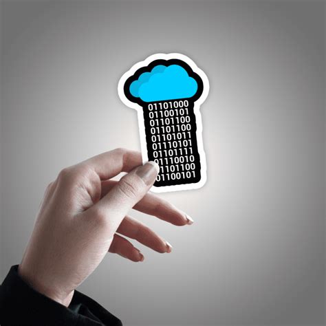 Computer Science Big Data Cloud Computing Sticker