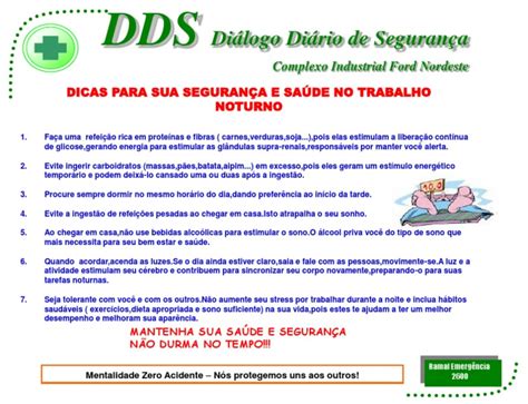 Saúde No Trabalho Noturno Dicas Essenciais Pdf