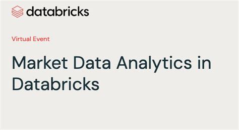 Tim Mannel On Linkedin Databricks Financialservices Marketdata Tim Mannel On Linkedin Databricks Financialservices Marketdata