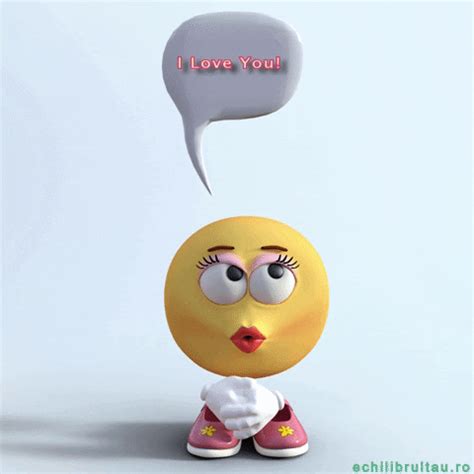 Moving Emoticons Love