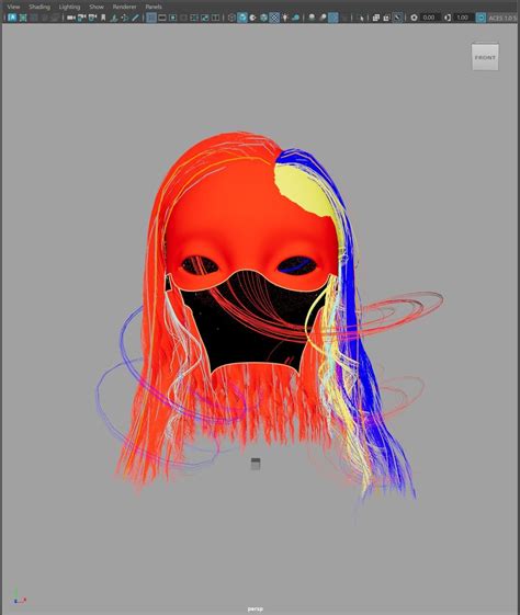 help xgen interactive curl goes crazy r maya