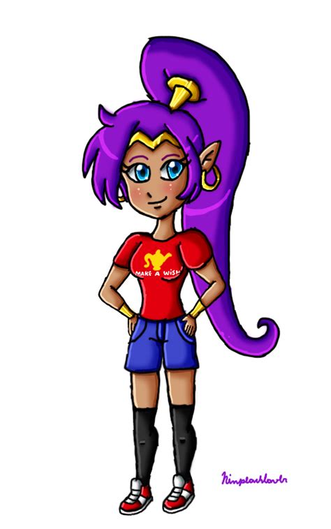 Casual Shantae By Goddessprincesslulu On Deviantart