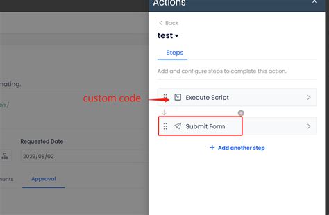 Custom Code Submit Form Function Ask The Community Yeeflow Community