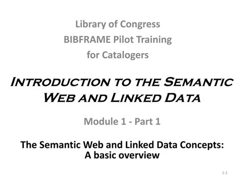 Ppt Introduction To The Semantic Web And Linked Data Powerpoint Presentation Id57626
