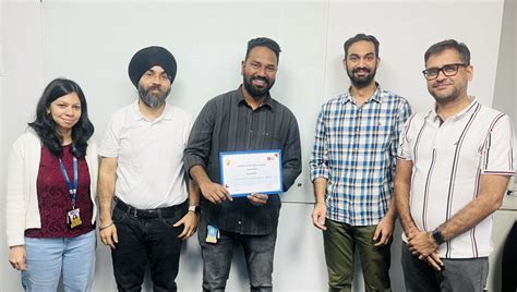 Rajesh Pillai On Linkedin Honoured To Receive Quarterly Performance