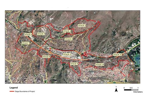 1 boundaries of implementation stages of mamak urban transformation