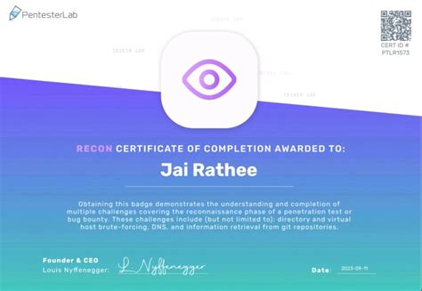 Jai Rathee On Linkedin Cybersecurity Pentesterlabs Infosec