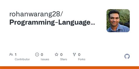 Github Rohanwarang28 Programming Language Detection