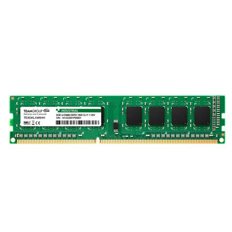 DDR3 U DIMM DRAM Module TEAMGROUP Industrial