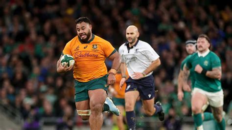 Wallabies Cut Taniela Tupou Against Fiji To Play For Waratahs Against