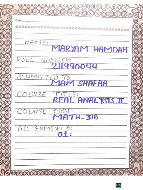 real analysis pdf