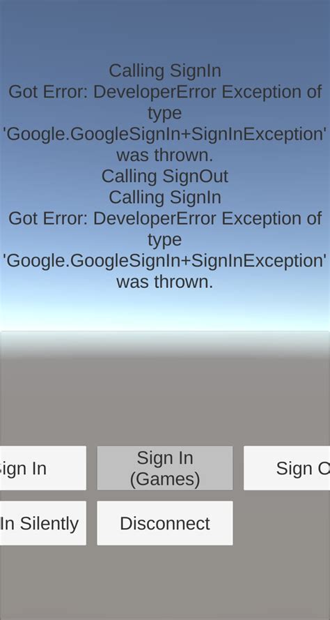 Got Error DeveloperError Exception Of Type Google Unity Firebase Questions Answers Unity