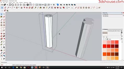 Hide And Unhide All In Sketchup Youtube