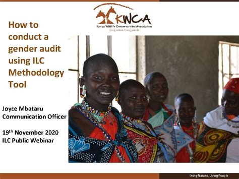 How To Conduct A Gender Audit Using ILC