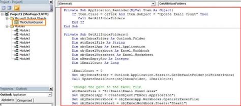 How To Auto Record The Total Count Of Incoming Emails Every Day In An Excel File