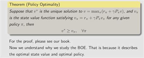 强化学习 赵世钰（三）：贝尔曼最优公式【bellman Optimality Equation】、最优策略【optimal Policy
