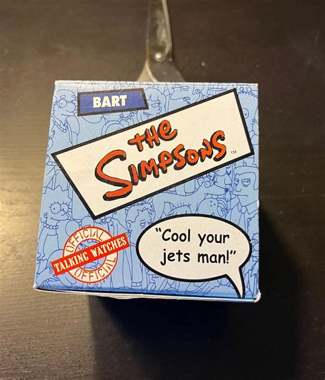 Bart Simpson Talking Watch Etsy
