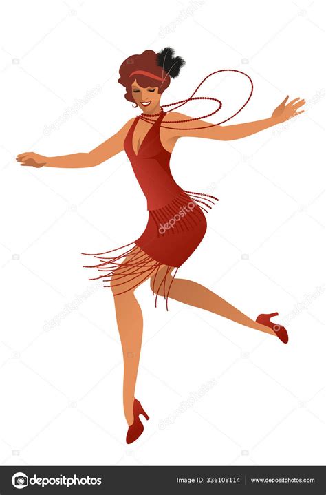 Flapper Girl Cartoon