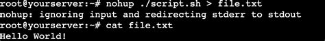How Do You Use The Nohup Command In Linux