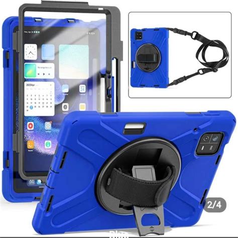 Promo Casing Armor Strap Free Tali Xiaomi Mi Pad 6 Mi Pad 6 Pro Biru Diskon 23 Di Seller