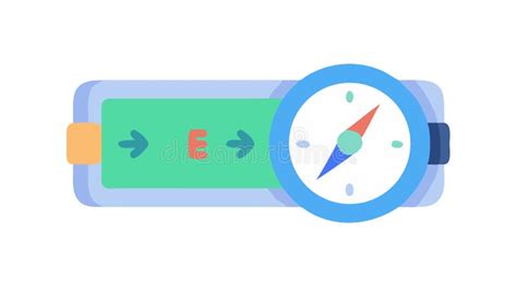 Compass Icon With Arrows For Navigation Direction Finding Vector