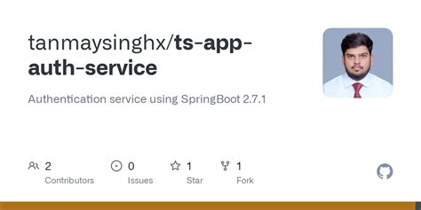 GitHub Tanmaysinghx Ts App Auth Service Authentication Service Using SpringBoot