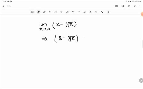 calculate the limits in exercises 21 72 algebraically if a limit does