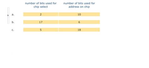 Solved A Memory Module Contains 8mib Of Memory It Is Built