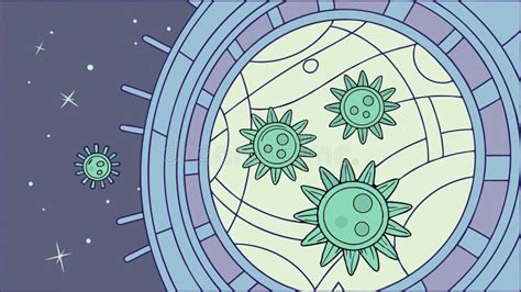 Abstract Geometric Pattern Spheres Cells Design Vector Design Generative Ai Stock Vector