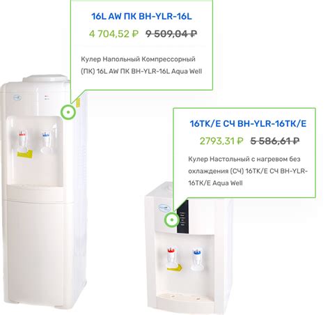 Купить кулеры для воды Aqua Well по оптовым ценам