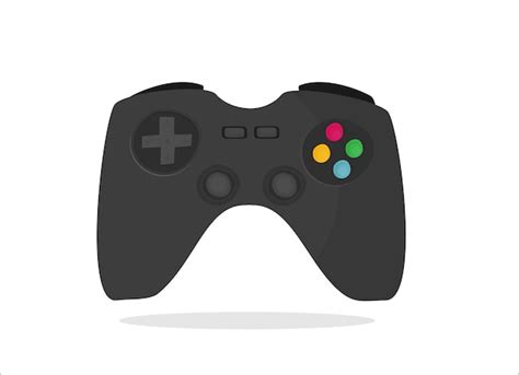 Premium Vector Flat Joystick Isolated On White Background