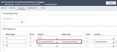 Integration Mapping Parse Structured Rule In Pega Myknowtech