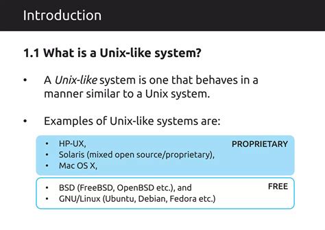 Introduction To Unix Like Systems Part I Iv Pdf